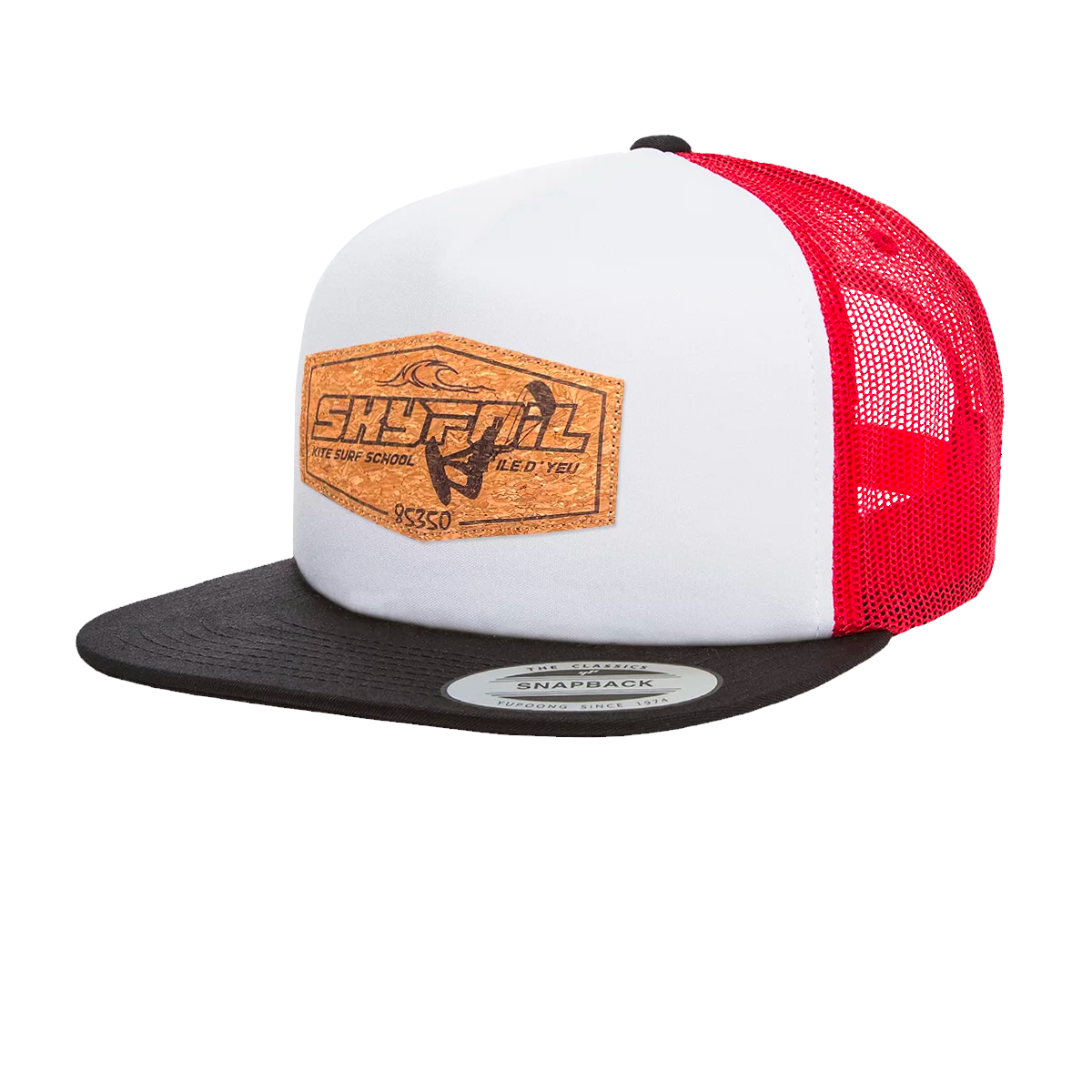 Casquette personnalisée en broderie et écusson | Textile Print