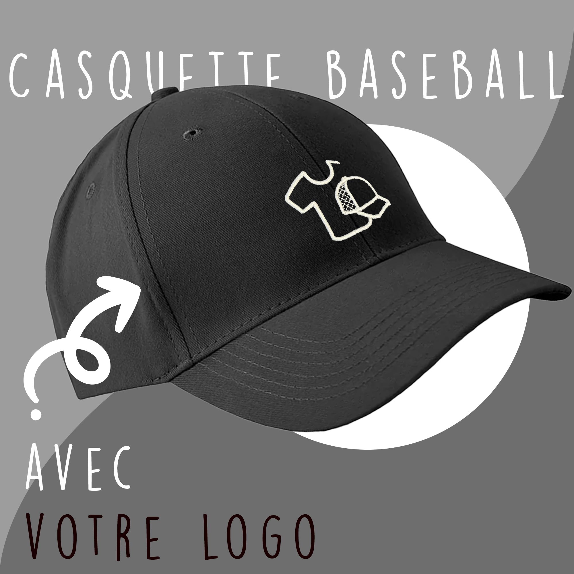 CASQUETTE BASEBALL classic personnalisée | Textile Print