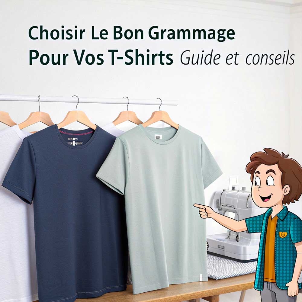 Choisir le bon grammage pour vos t-shirts : Guide et conseils | Textile ...